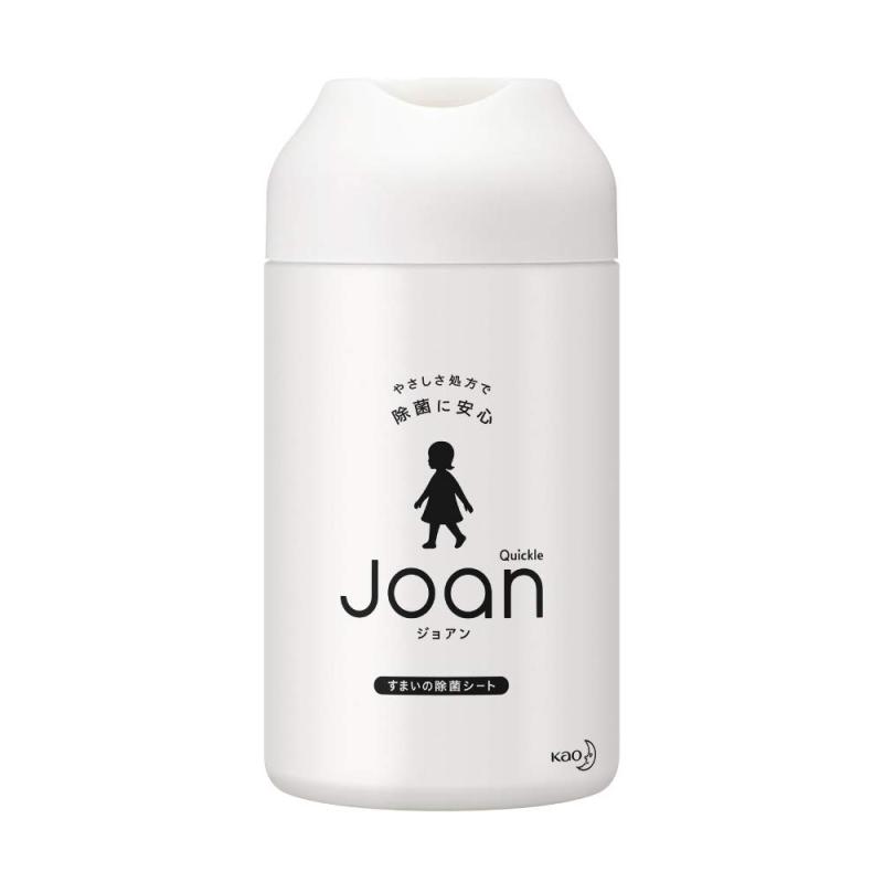 クイックル Joan(ジョアン) 除菌シート ノンアルコール 無香料 ウェットティッシュ 日本製 本体 70枚入商品サイズ (幅×奥行×高さ) :9.7cmx7cmx18.5cm内容量:70 枚