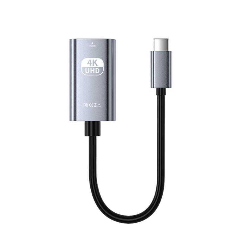 Type C HDMI 変換アダプター USB C HDMI 変換ケーブル 4K 30Hz 映像出力 在宅勤務 接続ケーブル 設定不要 MacBook mini、MacBook Air 、MacBook Pro、iPad Pro 、iMac...
