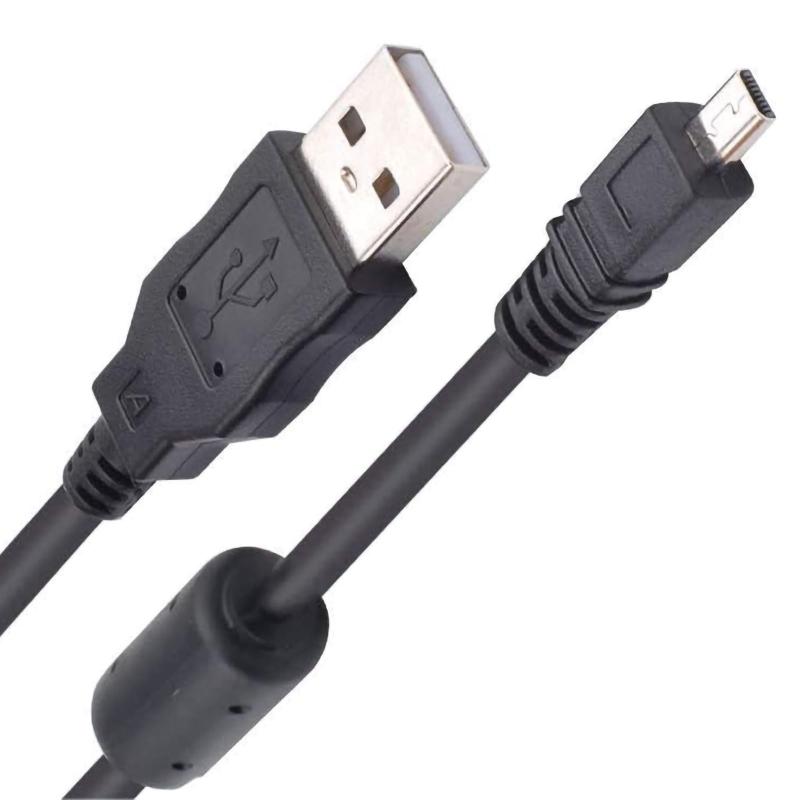 [] n ニコン USB ケーブル UC-E6 互換品 8ピンインターフェース 用 USB接続ケーブル 1m CoolPix 2100, 2200, 3100, 3200 S500, S510, S520, S560用充電 USBケーブル ...