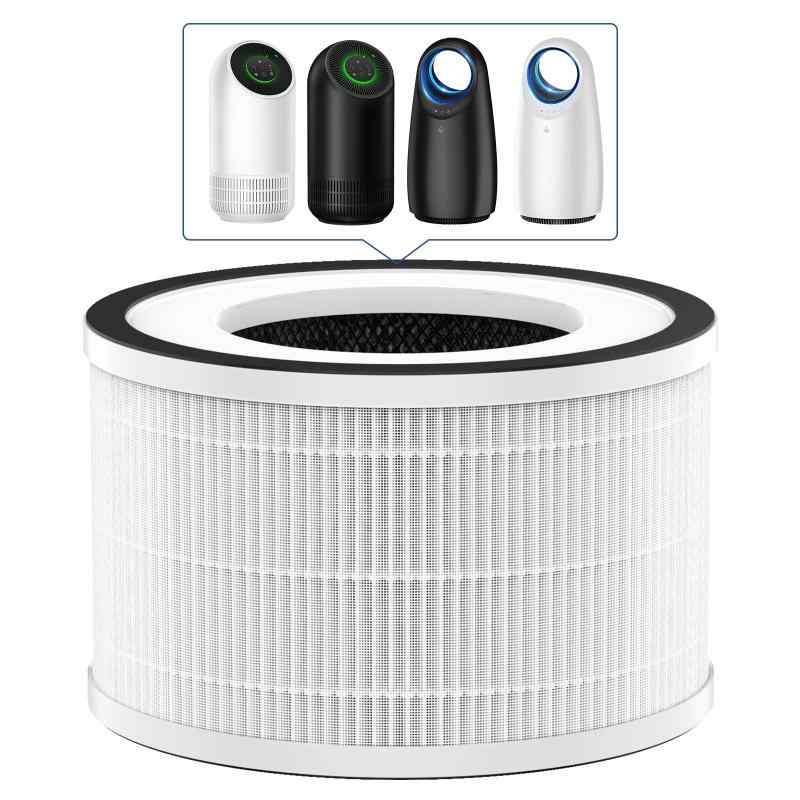 空気清浄機 Fillo/Halo/Alloに適用フィルター 高性能交換フィルター 除菌/集塵/脱臭/一体型HEPAフィルター 花粉対策 ホコリ除去 互換