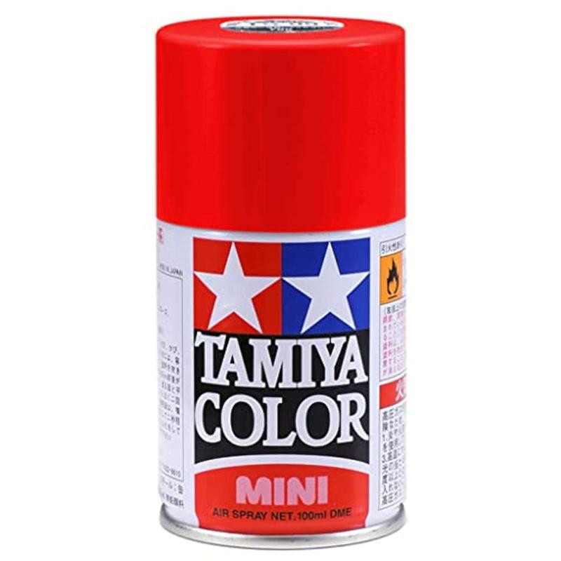 タミヤ(TAMIYA) スプレー TS-49 ブライトレッド 模型用塗料 85049