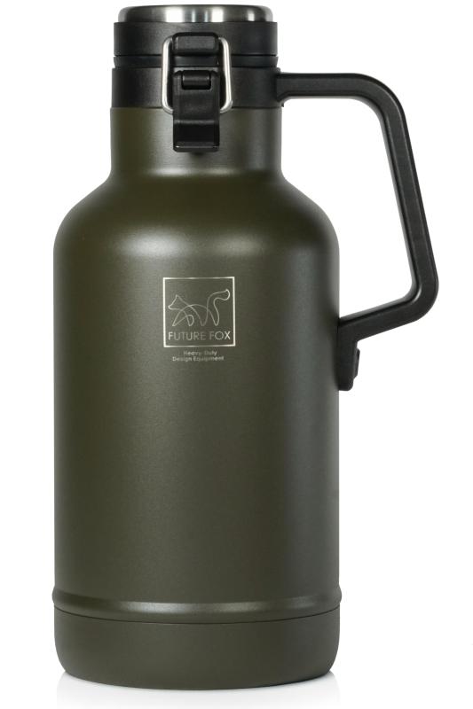 FUTUREFOX アイスコンテナ ジャグ 氷入れ キャンプ アウトドア アイスタンク 1.9L/3.8L氷長持ち🦊アウトドア用に開発したアイスジャグ。冷気を逃がさず外気の熱を取り入れ真空二層構造により、長時間の保冷ができま...