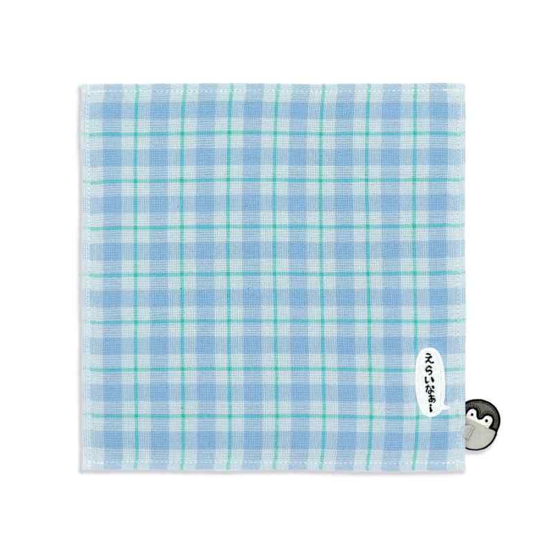 コウペンちゃん KOHAN えらいなぁ タオルハンカチ ブルー ガーゼパイル チェック 53-0020070 約25×25cmタオルハンカチ 約25×25cmシンプルなチェック柄に落ち着いたカラーリングで大人でも持ちやすいデザインです。ワン...