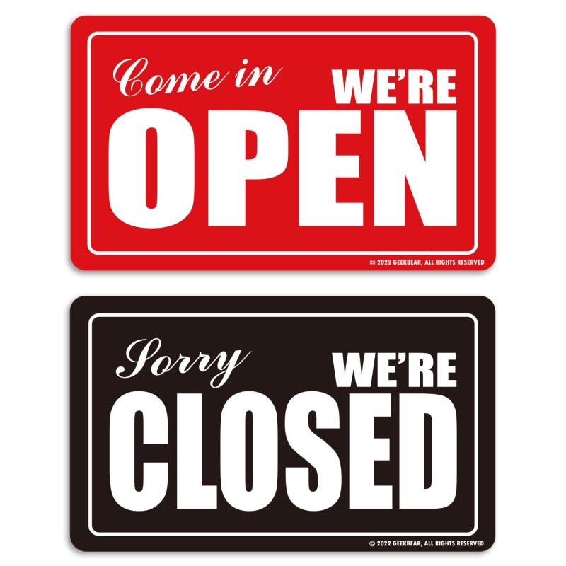 Open Closed Sign高品質。