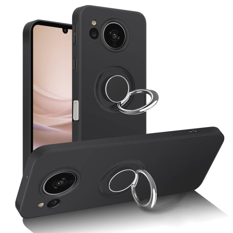 AQUOS sense7 ケース リング シリコン