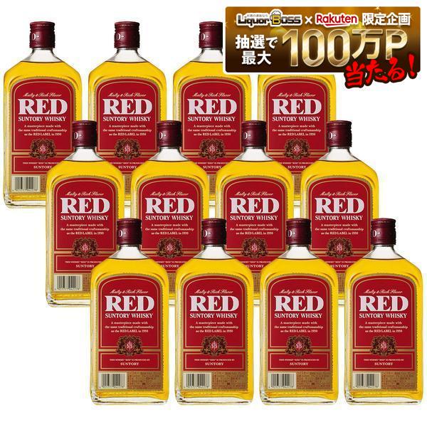 ●内容量 640ml×12本 ●原材料 モルト、グレーン ●アルコール分 39％ ●商品特徴 日本の食卓をパッと明るくする赤いラベルの晩酌ウイスキー。樽で熟成させた琥珀色の液体が、豊かな夕べを開きます。このウイスキーの前身は1930(昭和5...