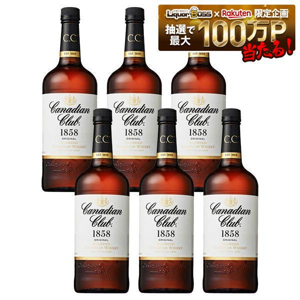 【内容量】1000ml 【アルコール度数】40度 【商品特徴】 世界各国のウイスキーファンがカナダのウイスキーといえば「C.C.」を思い浮かべる。 カナダを代表するウイスキー「C.C.」。 ライ麦主体のフレーバーウイスキーによる軽やかで華や...