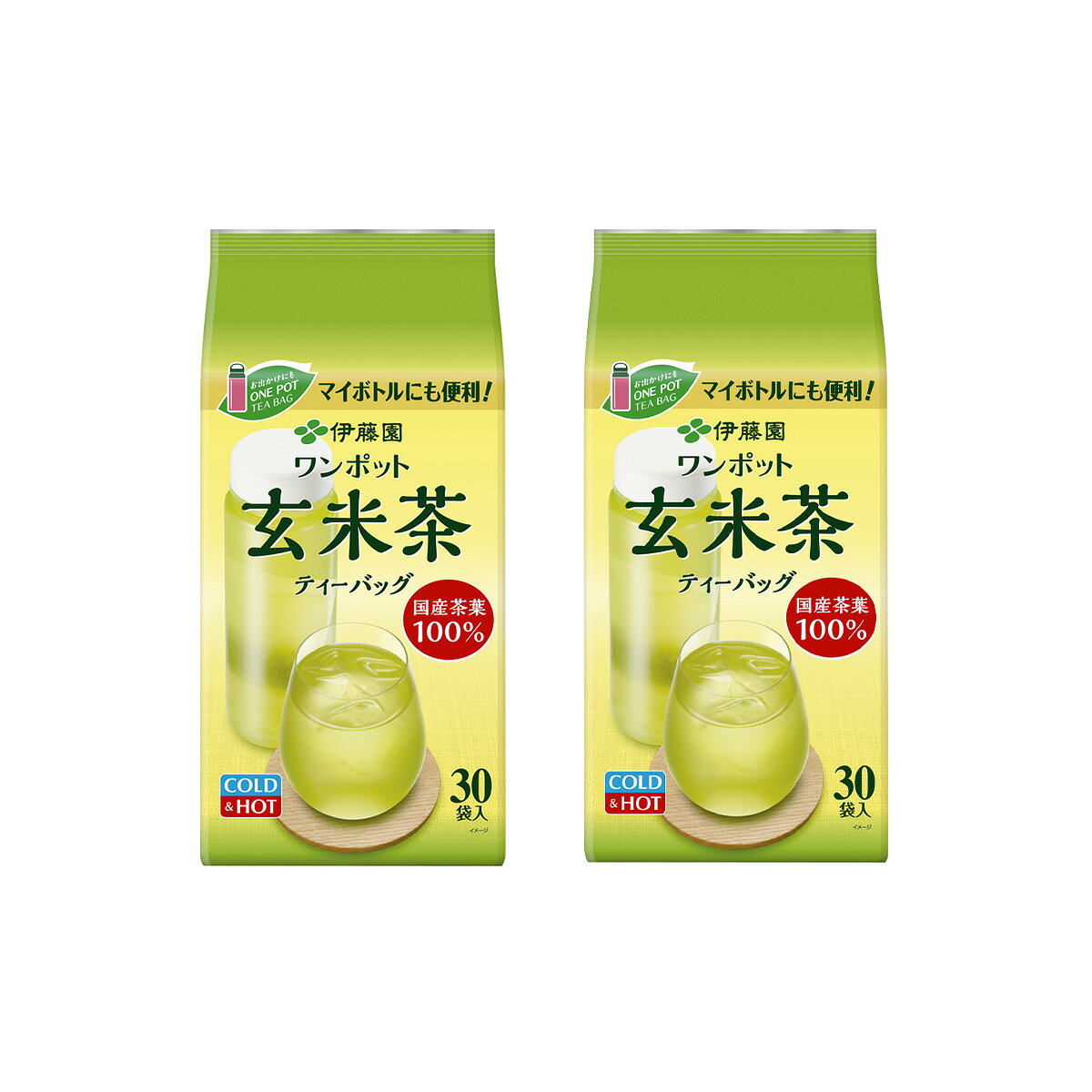 【内容量】30袋入 【原材料】 米（日本）、緑茶（日本）、抹茶（日本） 【商品特徴】 水出し、お湯出しでたっぷり手軽に作れるお得なポット用のティーバッグです。 3段階焙煎玄米で香ばしくこんがり仕上げた玄米と緑茶に、緑あざやかな抹茶をブレンド...