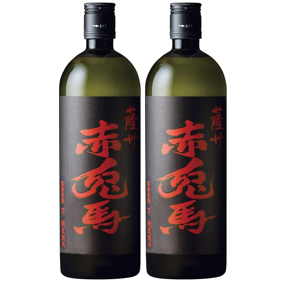 【内容量】 720ml 【原材料】さつまいも（鹿児島県産）、米麹（国産米） 【アルコール度数】25度 【商品特徴】鹿児島県、濱田酒造のこだわりの焼酎蔵「濱田屋伝兵衛蔵」でつくられるこの『赤兎馬（せきとば）』は、厳選された良質の原料芋「黄金千...