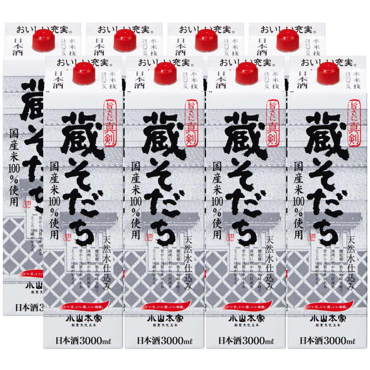 【内容量】 3L 【アルコール分】 13％以上14％未満 【原材料】 米（国産）・米こうじ（国産米）・醸造アルコール・清酒（国産米）・糖類・酸味料 【商品特徴】 キレのよい味わい深いお酒。水、米、技にこだわる地酒蔵のお酒です。 選び抜いた米...