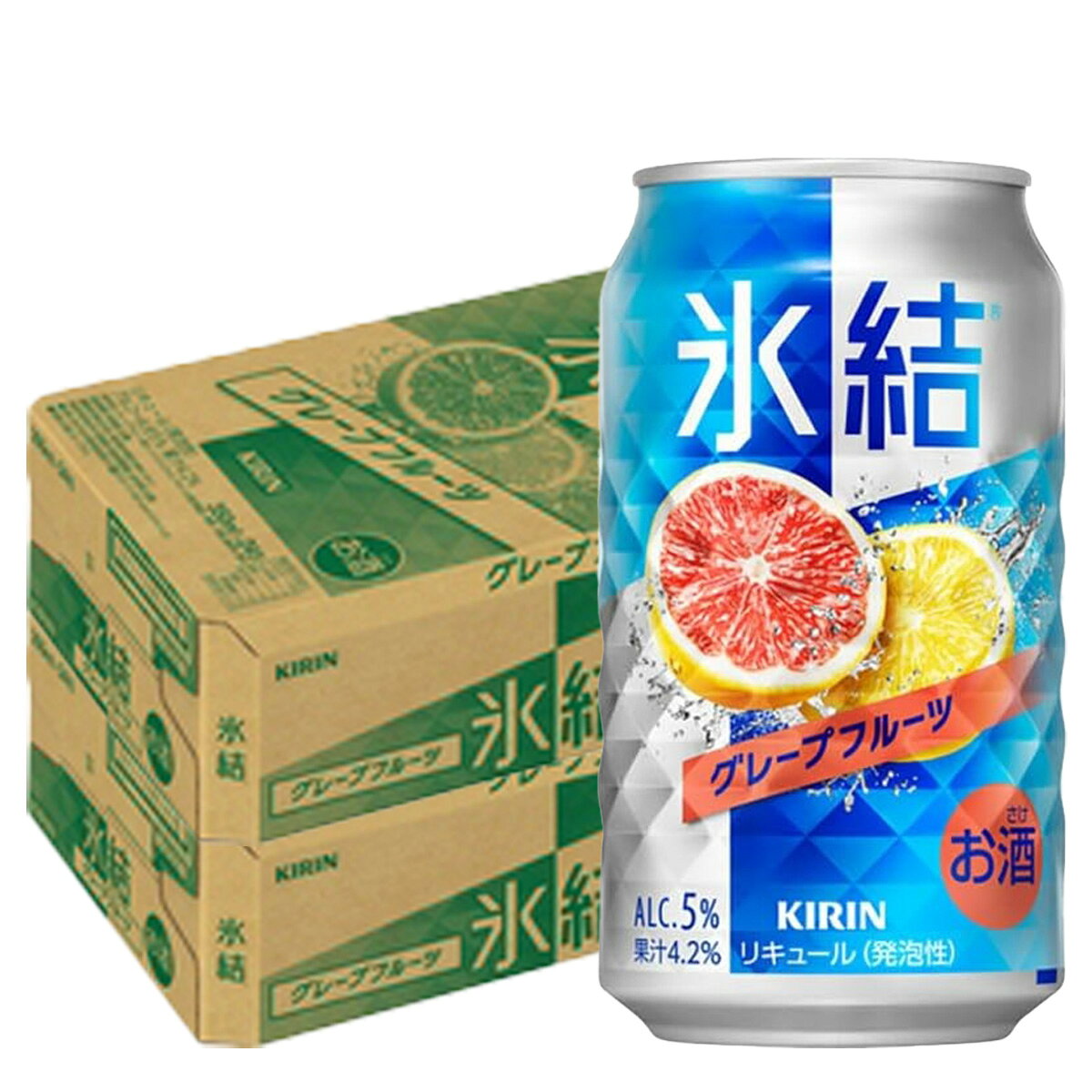 【内容量】 350ml 【原材料】 グレープフルーツ果汁、グレープフルーツエキス、ウオッカ（国内製造）、糖類／炭酸、酸味料、香料 【アルコール分】 5％ 【商品特徴】 ホワイトとルビーのグレープフルーツを使用した、みずみずしくスッキリ爽快な...