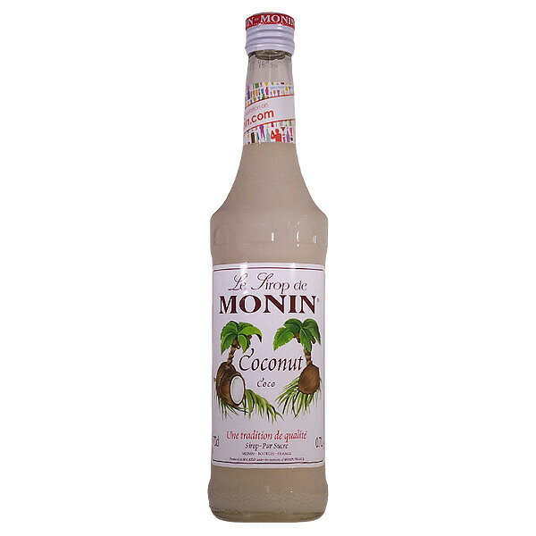 1912年、フランスの中心に位置する美しい古都ブールジュで生まれたMONIN（モナン）は、家族的経営ながら品質・販売高ともにフランスを代表するブランドです。 ココナッツのコクと風味が活きています。ミルクとの相性も抜群です。 名称モナン ココ...