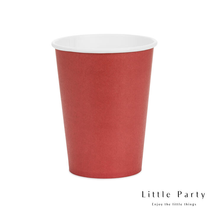 商品説明内容6個入り高さ：約9cm 容量：250ml商品説明 シンプルなペーパーカップ。深みのあるレッドはシックなテイストにぴったり！用途 テーブルコーディネート・テーブルウェア・使い捨て・ハロウィン・クリスマス・ホームパーティー・ピクニッ...