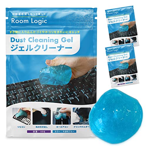 Room Logic ジェルクリーナー キーボード 車内 掃除 スライム 強吸着 ゴミ ホコリ 繰り返し使える (80g×3袋)ブランド: Room Logicメーカー: eleven logicsJAN: 4595642976036