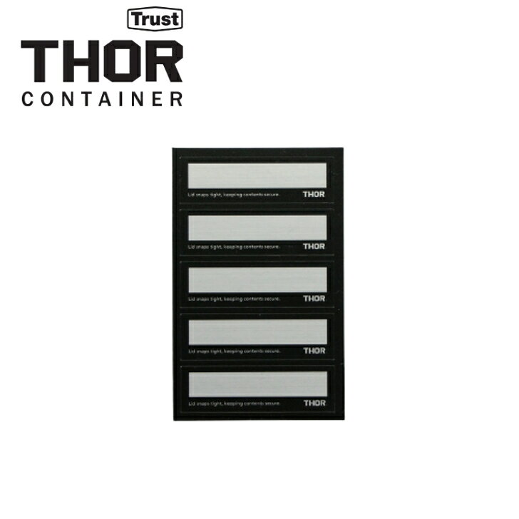 商品情報サイズW5×H1.5cmTHOR　ソーTHOR Document Sticker "Small"THOR ソードキュメントステッカー "スモール" THORラージトートの中身を印すのに便利な耐水性ドキュメントステッカー。 Lサイズは...