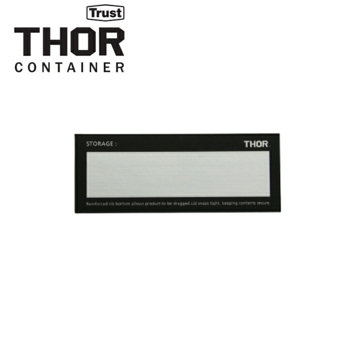 商品情報サイズW9×H3.5cmTHOR　ソーTHOR Document Sticker "Large"THOR ソードキュメントステッカー "ラージ" THORの中身を印すのにぴったりな耐水性ドキュメントステッカー。 LサイズはTHORラ...