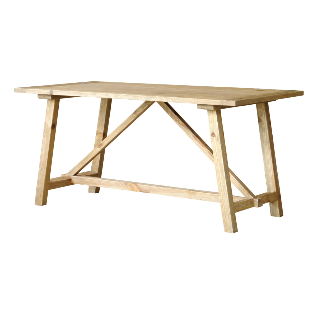 サイズ約 幅160×奥行80×高さ75（cm）重量約 44kg内容量1台材質パイン古材生産国中国製組立状態お客様組立品お届け梱包数1個口注意事項※天然木を使用しているため、一点一点色味や風合いが異なります。※天板には古材を使用しており、表面...