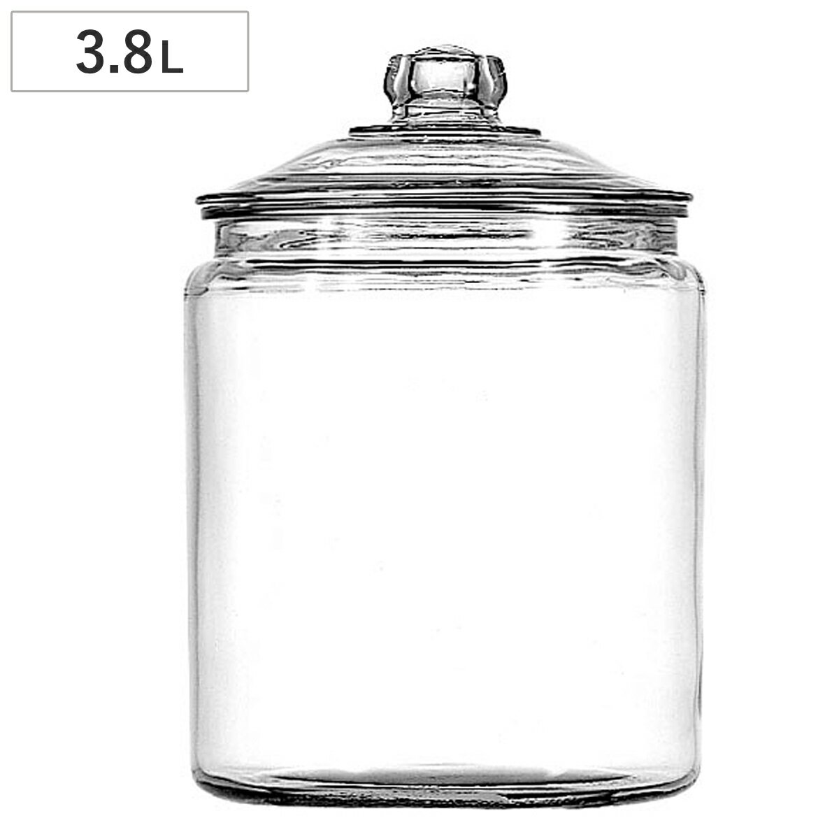 サイズ約 高さ25（cm）直径：約 18（cm）容量約 3.8L内容量1個材質ソーダガラス生産国アメリカ製食器洗い乾燥機使用不可電子レンジ使用不可オーブン使用不可注意事項※本製品は耐熱ガラスではございません。熱湯をかけて消毒しないでください...