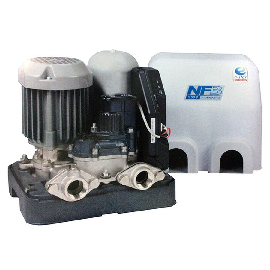 ソフトカワエースインバータ制御旧品番NF2-150SK温水85℃対応形状：NF3形運転方式：単独制御方式：周波数制御による吐出圧一定給水設置場所：屋内・屋外（標高1,000m以下）吸込条件：-8m〜+5m揚液：清水・0〜40℃（凍結なきこと...