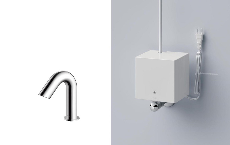 TLE28SD1A　ポップアップ式取り替え用　Aタイプ　台付自動水栓(単水栓・AC100Vタイプ)※画像はイメージ画像となります。ご注文の際は必ずメーカーHP等で、型番、色、寸法、製品の仕様・規格等お確かめの上ご注文ください。※商品の掲載に...