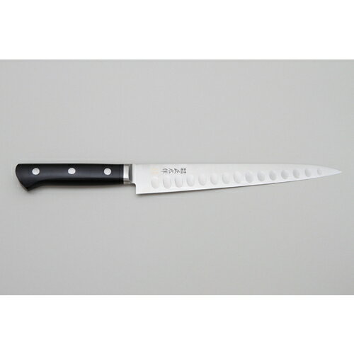 広告文責・販売事業者名:株式会社ビューティーサイエンスTEL 050-5536-7827・・・・・　商　品　詳　細　・・・・・ 商品名 正広作 MV本焼き サーモン 240mm 14887 商品詳細 刀身と柄のバランスが取れるよう設計した、...