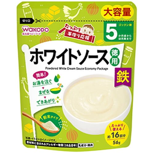 広告文責・販売事業者名:株式会社ビューティーサイエンスTEL 050-5536-7827・・・・・　商　品　詳　細　・・・・・ 商品名 手作リ応援 ホワイトソース 徳用 5ヶ月頃から 56g 内容量 56g 商品詳細 ●離乳食作りに欠かせな...