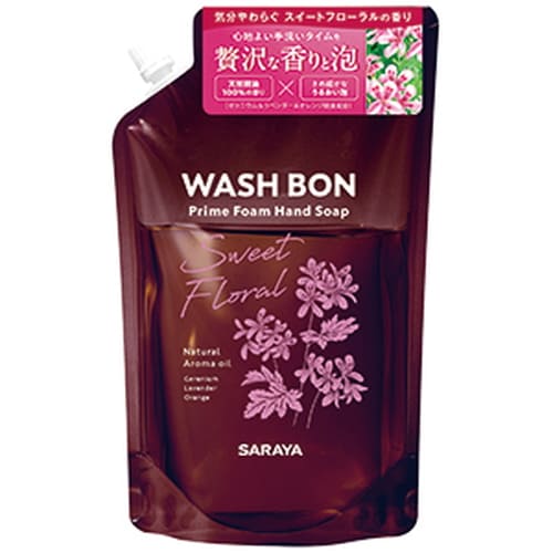 広告文責・販売事業者名:株式会社ビューティーサイエンスTEL 050-5536-7827・・・・・　商　品　詳　細　・・・・・ 商品名 ウォシュボン プライムフォームハンドソープ スイートフローラル 詰替用 500mL 内容量 500mL ...