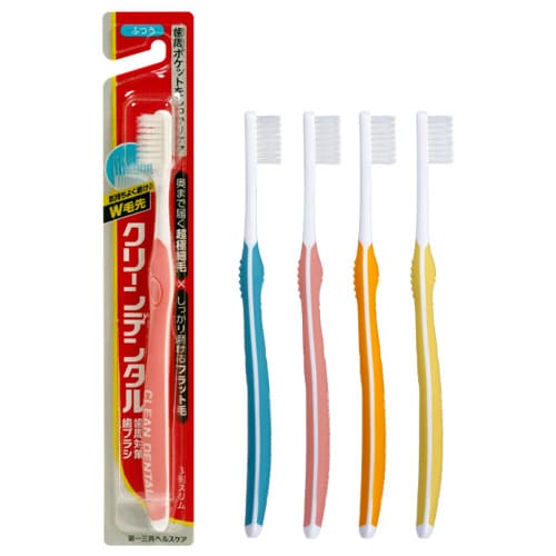 広告文責・販売事業者名:株式会社ビューティーサイエンスTEL 050-5536-7827商品名 クリーンデンタル 歯ブラシ 3列 やわらかめ 1本 内容量 1本 ※ハブラシの色は選べません。 商品詳細 ○W毛先だから、歯周ポケットの奥から、...