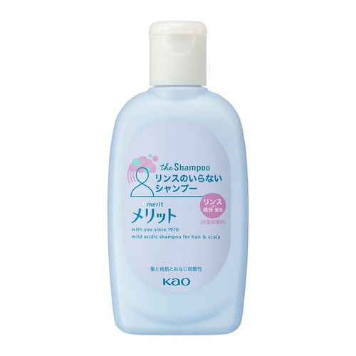 商品名 メリット リンスのいらないシャンプー ミニ 80mL 医薬部外品 内容量 80mL 成分 【有効成分】グリチルリチン酸ジカリウム【その他の成分】水、ポリオキシエチレンラウリルエーテル硫酸アンモニウム(1E.O.)液、ラウレス硫酸Na...