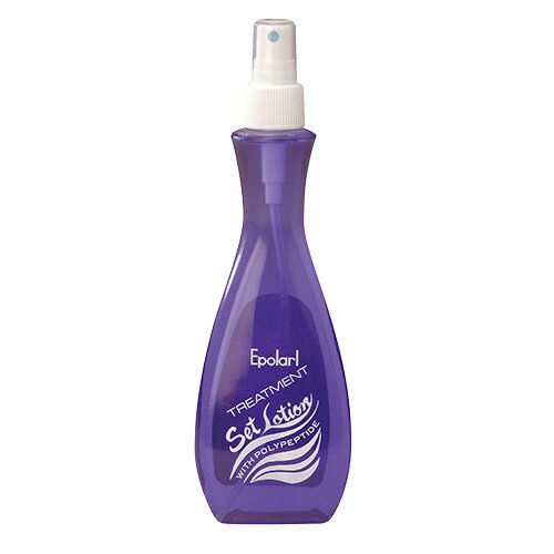 商品名 中央有機化学 エポラール トリートメント セットローション250mL 内容量 250mL 原材料 水、変性アルコール、アクリル酸アルキルコポリマーAMP、加水分解コラーゲン、オレス-10、メチルパラベン、紫401、香料 備考 ※パッ...