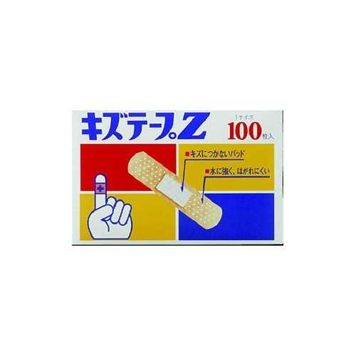 商品名 キズテープZ 100枚入 商品詳細 100枚入95*30*146※水に強くはがれにくい！ 商品説明 ●水に強くはがれにくいから、水仕事も安心●傷に付かないパッドがやさしくカバーします。 JANコード 4987059157007 衛生...