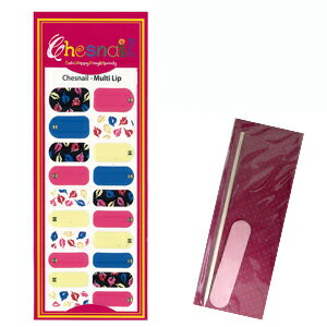 商品詳細 商品名 Chesnail(チェスネイル) サイズ (約)190x75x3(mm) 重量 (約)14g 内容量 20枚入り/1シート(2回分) 種類 マルチピンクハート(Multi Pink Heart):流行のハートフレンチを可愛...