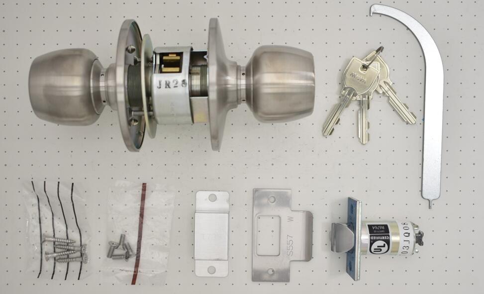 内部扉専用錠 すぐれた強度と耐久性 電気ストライクとの組み合わせが可能