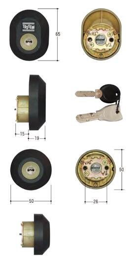 MIWA 交換　取替用シリンダー PS　1K2L　子鍵5本 mcy-470 美和 ミワ