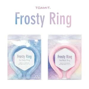 サイズ：約Φ20mm 内直径約100mm 特徴 【1】28℃以下で自然凍結！ 28℃以下で凍る水溶化ジェル「PCM」を丈夫なTPU素材で包んだ首元用ネックリング 【2】結露しないから快適 氷などと違い結露しないので、首元が濡れることなく、い...