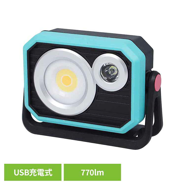 ・USB Type-C充電 ・他のUSB機器へ給電可能（5V/1A） ・4色調色機能：2700K～6500Kに光の色を変更できる。 ・COB LED：多数のLEDチップを密集して基盤に直接実装した光源。多灯式に比べ多重影ができにくく、照射範...
