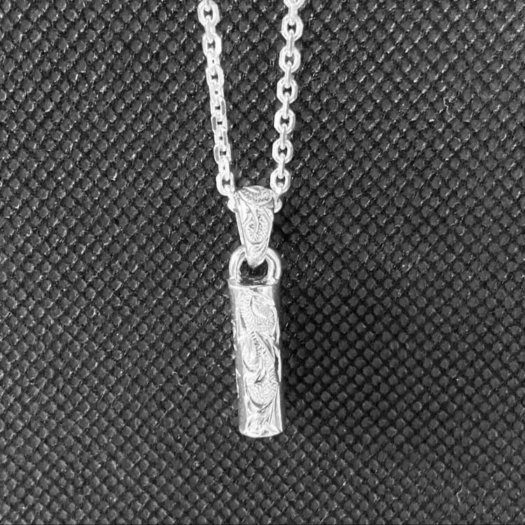 【Silver925 ペンダントヘッド】シルバー925　ハワイアンジュエリー　ペンダントトップ　aloha　彫り　スクロール柄　ハワジュ　メンズ　レディース　ネックレス　ペンダント　ハワイ　ジュエリー　アロハ　SILVER925 シルバー9...