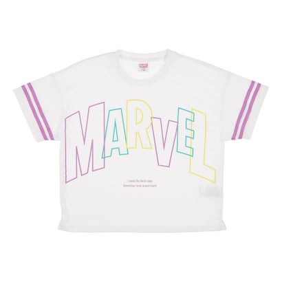 接触冷感Tシャツ。マーベルのビックプリントTシャツです。接触冷感、吸水速乾、UVカット機能の生地を使用している為、夏に最適な1枚です。■生産国: 中国■素材: ポリエステル 100%■サイズ:100cm:対象胸囲/ 49-55cm対象身長/...