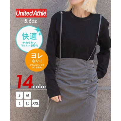 United Athle普段使いでオールシーズン楽しめる大定番ロングスリーブTシャツ■pointカラーバリエーション豊富なので色違いで揃えたくなる定番Tシャツ。裾や袖口は切替のない仕様なのでインナーにしてチラッとみせるのに最適ですもちろん1...