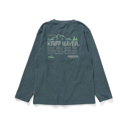 《KRIFF MAYER　 2025秋冬アイテム「もちのびポケクルー」》毎日着たくなる心地よさ、寒い日も安心のあったか素材。お子さまの肌にやさしい、もちっと柔らかな肌触り。高密度の両面起毛素材で、ふんわり暖かく、寒い日も安心です。よく伸びる...