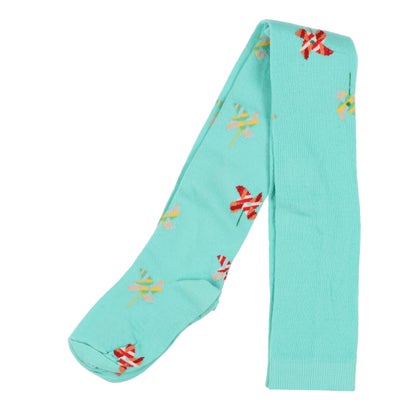 カラフルな風車モチーフが目を引くキッズ用タイツ。ポップなデザインでコーディネートのアクセントにぴったりです。伸縮性のある柔らかな素材で履き心地が良く、動きやすさも抜群。スカートやワンピースに合わせて、秋冬のスタイリングを楽しく彩ります。※商...