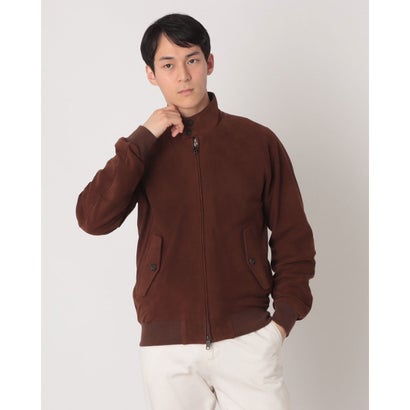 ◇身長180cm C92 W78 H94/モデル着用サイズ40バラクータより「G9 SUEDE」です。上質なスエード素材で仕立てた、クラシックな佇まいのハリントンジャケットです。バラクータの象徴であるフレイザータータンの裏地を採用し、品のあ...