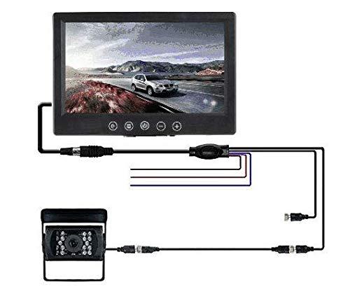 9インチモニター+ バックカメラ 12V 24V対応 バックカメラセット+一体型20Mケーブル トラック、バス、重機等対応 ORG-CMN90PROSET9インチ大画面モニターバックカメラ信号安定性が増し防水性能もUP4pinジャックを採用...