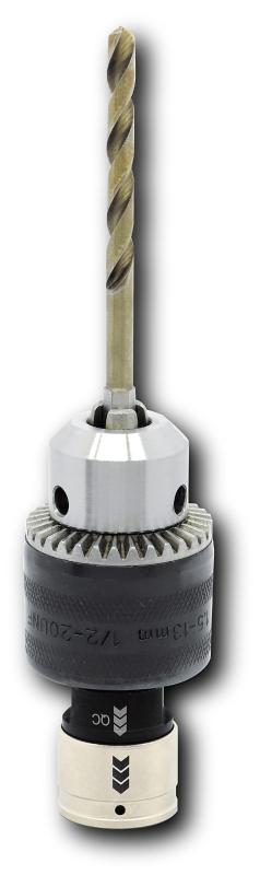 イチネンアクセス MUST TOOL(マストツール) ビット・ソケット IMー4WDL QCドリルチャック 12.7mm(4分) 19867 インパクトレンチ用商品サイズ(D165mm×W75mm×H230mm)商品重量:390g先端工具の...