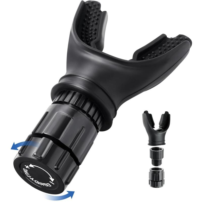 C beilai 肺活量を鍛える器具 肺活量トレーニング 肺機能 トレーニング 腹式呼吸 グッズ 食品グレードのシリコーン 調節可能 ポータブル ボイストレーニング 器具 日本語の使用説明書