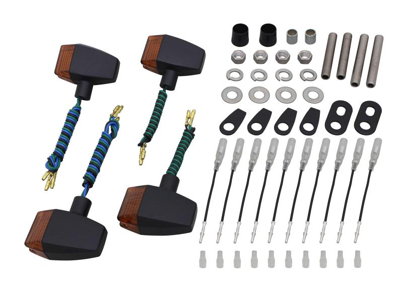 ポッシュ(POSH) バイク用品 ウインカークラシカル スリム &amp; シャープタイプ 車種専用セット GPZ900R A8~