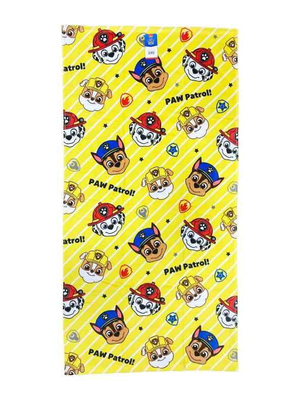 林(Hayashi) パウ・パトロール バスタオル 60x120cm (BN438700（イエロー）)