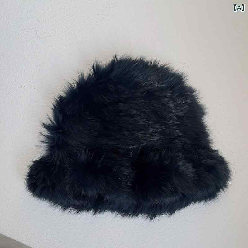 2個セットアップグレード 巨 顕 顔小 兎 毛 漁師 帽 女性 毛 毛 毛 毛 毛 帽子 防寒 保温 包 頭 帽子 秋冬 皮 草 バケット ハット 子製品カテゴリ: ウールキャップ季節にぴったり: 冬産地: 金華キャップ: ドームつばの: ...