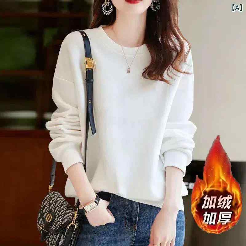 レディース フーディー スウェットシャツ 秋冬 裏地付き 厚手 ラウンドネック プルオーバー 韓国 カジュアル フィット スリム見え ジャケット トップス 普段使い 暖かい 軽量 伸縮性・カテゴリ: フーディー・風・主な素材: ポリエステル...