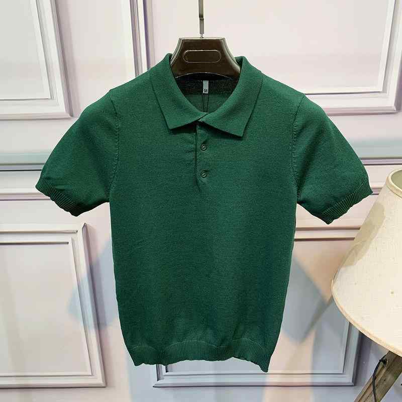 シャツ メンズ 夏 ニット 短袖 スリムフィット 無地 通勤用 折襟 薄手 伸縮性 吸湿速乾 軽量・カテゴリ: ポロシャツ・袖丈: 短袖・シルエット: スリム・柄: バイカラー・厚さ: 薄手・主な素材: 冷感/ビスコース繊維・カラー展開: ...